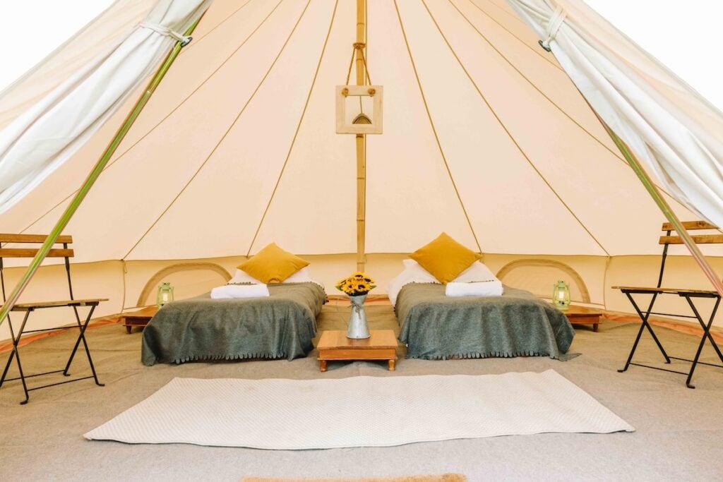 The Game Fair's biggest glamping fan