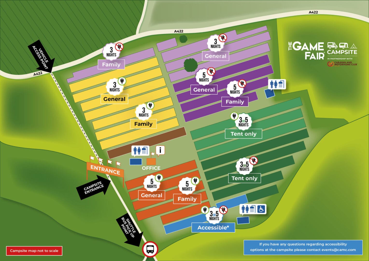 Camping at The Game Fair 2025